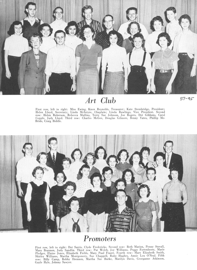 1957 Resume – Organizations - West End High School